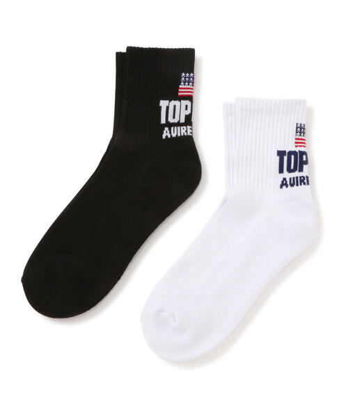 【直営店限定】TOP GUN SOCKS / トップガン ソックス / AVIREX / アヴィレックス（ソックス/靴下）｜AVIREX（ア ...