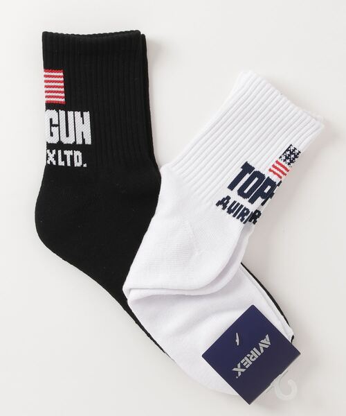 【直営店限定】TOP GUN SOCKS / トップガン ソックス / AVIREX / アヴィレックス（ソックス/靴下）｜AVIREX（ア ...