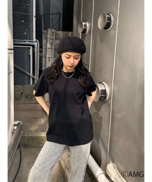 MURUA（ムルーア）の「【ayumi hamasaki×MURUA】MONOGRAM A LOGO PRINT BIG Tシャツ（Tシャツ/カットソー）」 - WEAR