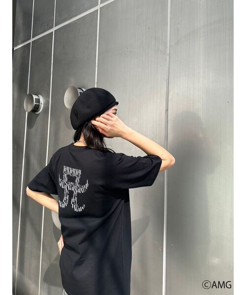 MURUA（ムルーア）の「【ayumi hamasaki×MURUA】MONOGRAM A LOGO PRINT BIG Tシャツ（Tシャツ/カットソー）」 - WEAR