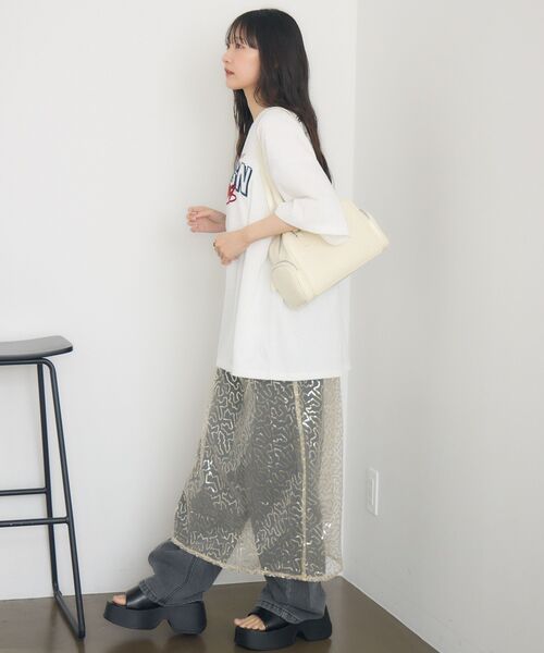 RETRO GIRL（レトロガール）の「立体ロゴBIGTEE（Tシャツ/カットソー）」 - WEAR