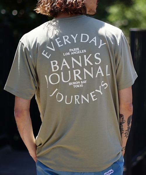 【セール】DESIGN TEE/BANKS(バンクス)半袖バックプリントTシャツ（Tシャツ/カットソー）｜BANKS（バンクス）のファッション ...