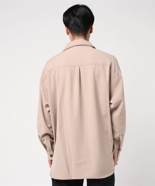 CASPER JOHN（キャスパージョン）の「Drape Chief Petty Officer Shirts/ドレープCPOシャツ（シャツ ...