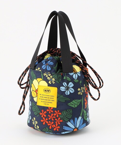 KiU（キウ）の「KiU/キウ PADDED DRAWSTRING BAG/ パデッドドローストリングバッグ（ショルダーバッグ）」 - WEAR
