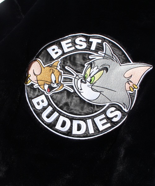 SEQUENZ（シークエンズ）の「【Tom & Jerry/トム & ジェリー】BEST BUDDIES FAR JACKET/フーデット ファージャケット/ブルゾン（ブルゾン）」 - WEAR