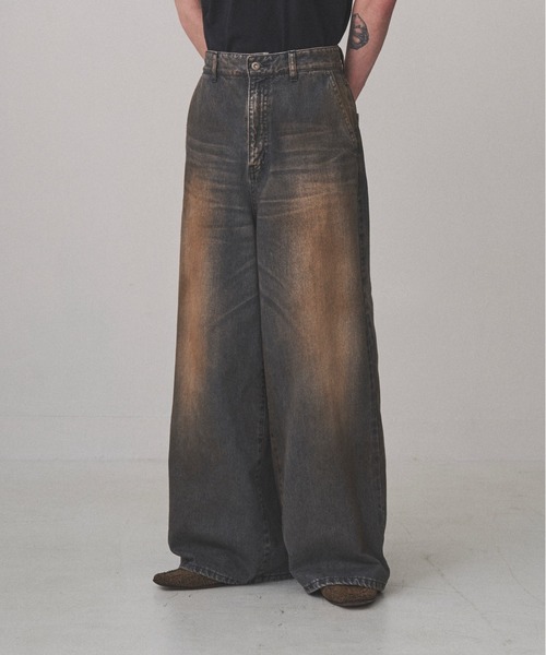 juha（ユハ）の「RUST BAGGY DENIM PANTS（デニムパンツ）」 - WEAR