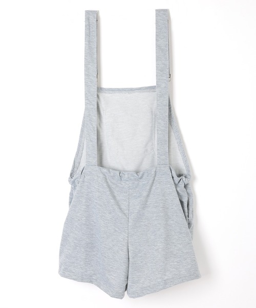 M DOLLY（エムドリー）の「drawstring half overalls/ドローストリングハーフオーバーオール（サロペット ...