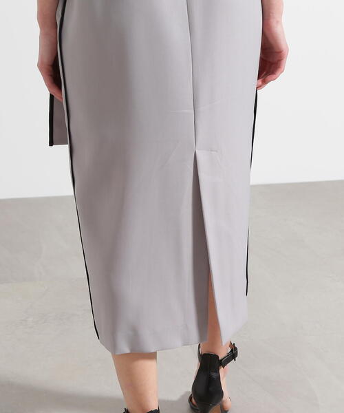 セール】◇ベルト付きバイカラーワンピース（ワンピース