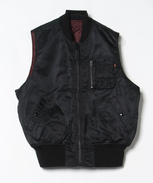 【ブランド古着】ベスト【AMERIコラボ】（ダウンベスト）｜ALPHA（アルファ）のファッション通販 - ZOZOUSED