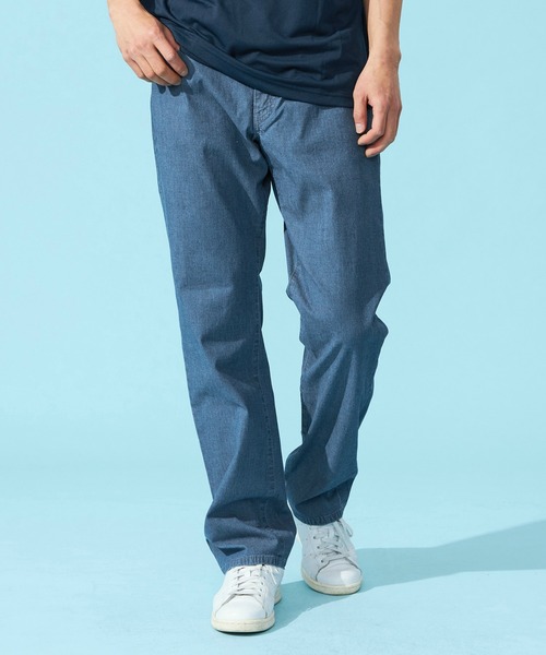 EDWIN（エドウィン）の「EDWIN エドウィン【夏用】COOL ルーズストレート ジーンズ デニムパンツ 涼しい（デニムパンツ）」 - WEAR