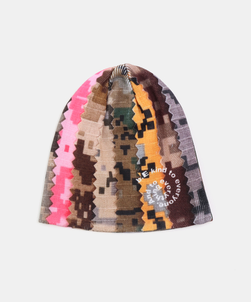 【b.Eautiful/ビューティフル】Swatch Camo Beanie C009-BN-004（ニットキャップ/ビーニー）｜b.Eautiful（ビューティフル）のファッション通販 ...