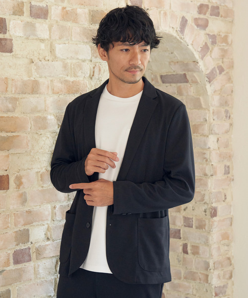 IKKA LOUNGE（イッカラウンジ）の「【セットアップ可能】GOKU楽ワークテーラードジャケット（テーラードジャケット）」 - WEAR