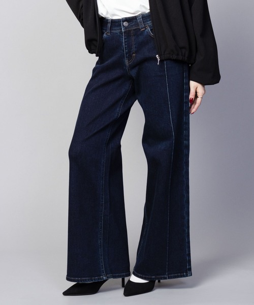 EDWIN（エドウィン）の「C17 PINTUCK WIDE BAGGY（デニムパンツ）」 - WEAR