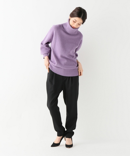 FRAMeWORK（フレームワーク）の「W/Caホールガーメントタートルプルオーバー （ニット/セーター）」 - WEAR