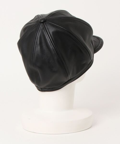 Ruben（ルーベン）の「【Ruben】LAMD LEATHER HUNTING / ラムレザーハンチング / LAMD LEATHER CASKET / ラムレザーキャスケット（ハンチング ...