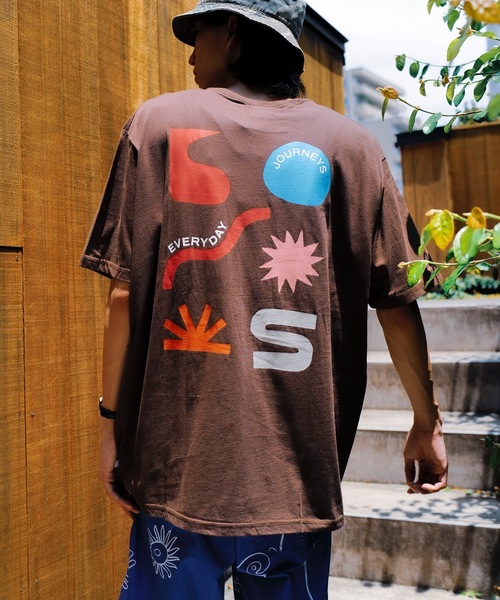BANKS（バンクス）の「DESIGN TEE/BANKS(バンクス)半袖バックプリントTシャツ（Tシャツ/カットソー）」 - WEAR