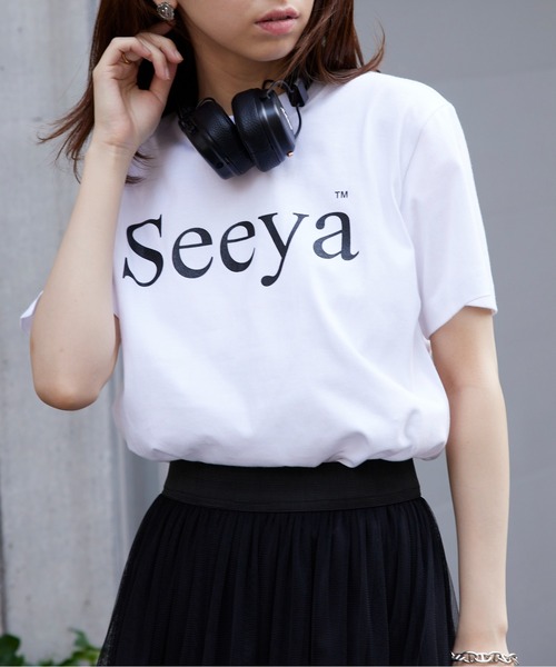 THE FINAL VIEW（ザファイナルビュー）の「【THE FINAL VIEW】seeya message logo print t-shirt unisex メッセージロゴプリントT ...