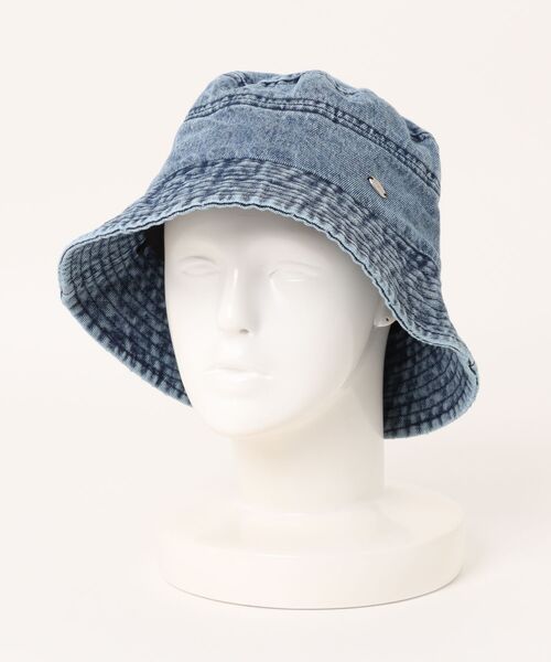 SVEC（シュベック）の「ワンポイントプレートデニムバケットハット（ハット）」 - WEAR