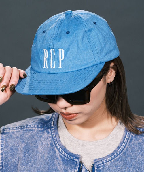 【セール】【ユニセックス】【RePRODUCTION LABEL / リプロダクションレーベル】ピグメント刺繍キャップ（キャップ ...