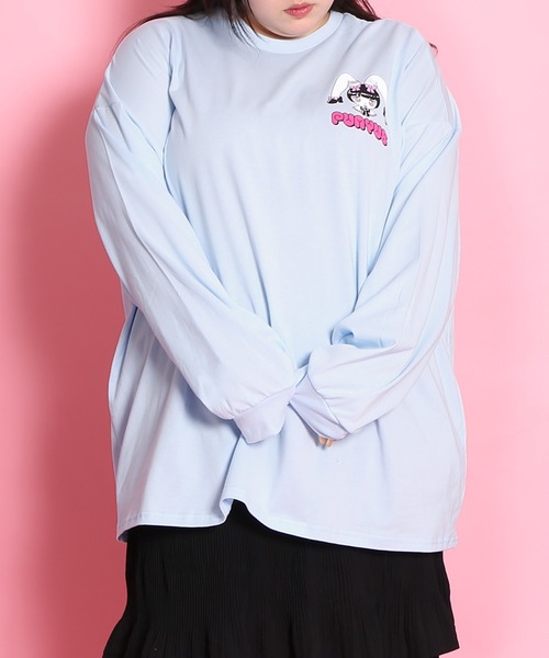 【セール】Rabbit girl ビッグロンT（Tシャツ/カットソー）｜PUNYUS（プニュズ）のファッション通販 - ZOZOTOWN