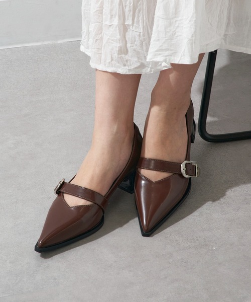 【SETUP7】バックルベルトパンプス KNF-TP（パンプス）｜SETUP7（セットアップセブン）のファッション通販 - ZOZOTOWN