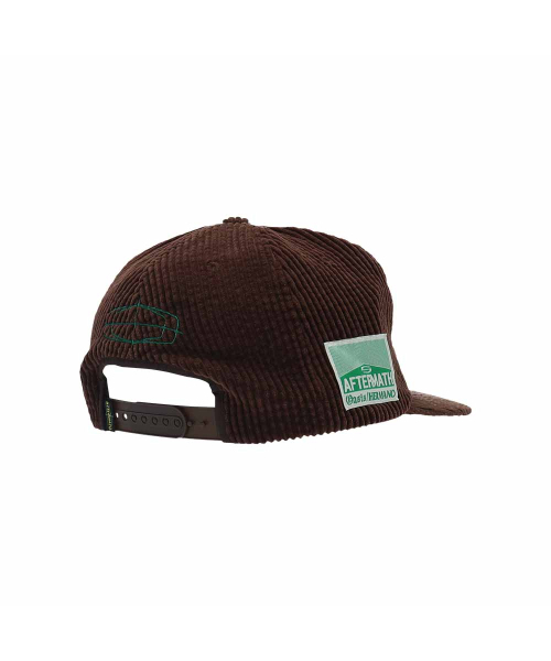 AFTERMATH（アフターマス）の「ATM LOGO CORDUROY BALL CAP BROWN（キャップ）」 - WEAR