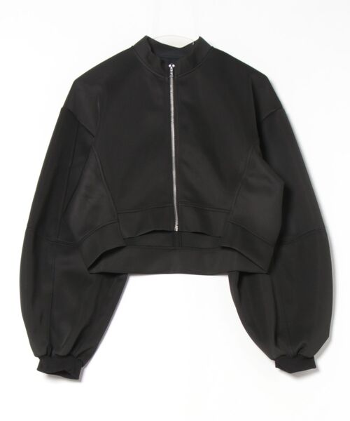 SETUP7（セットアップセブン）の「【 MAGASIN DE MODE Onjna 】 バルーンスリーブ ショートジップジャケット trc（その他アウター）」 - WEAR