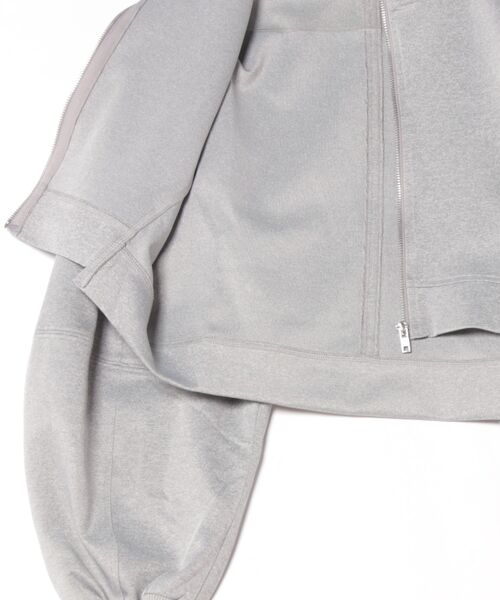 SETUP7（セットアップセブン）の「【 MAGASIN DE MODE Onjna 】 バルーンスリーブ ショートジップジャケット trc（その他アウター）」 - WEAR