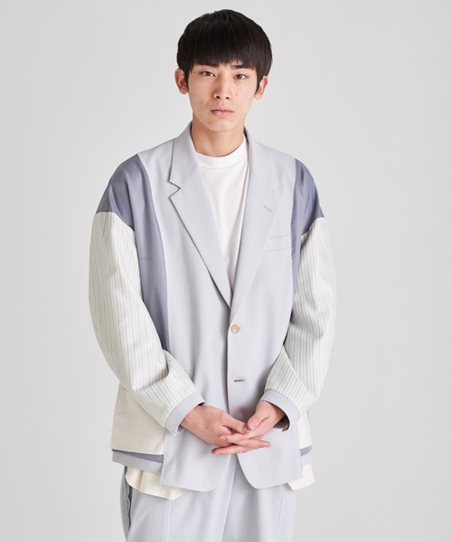 DISCOVERED（ディスカバード）の「DISCOVERED B SIDE JACKET（テーラードジャケット）」 - WEAR
