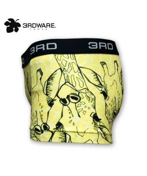 3RDWARE（サードウェア）の「【3RDWARE】215102302 repeat giraffes（ボクサーパンツ）」 - WEAR