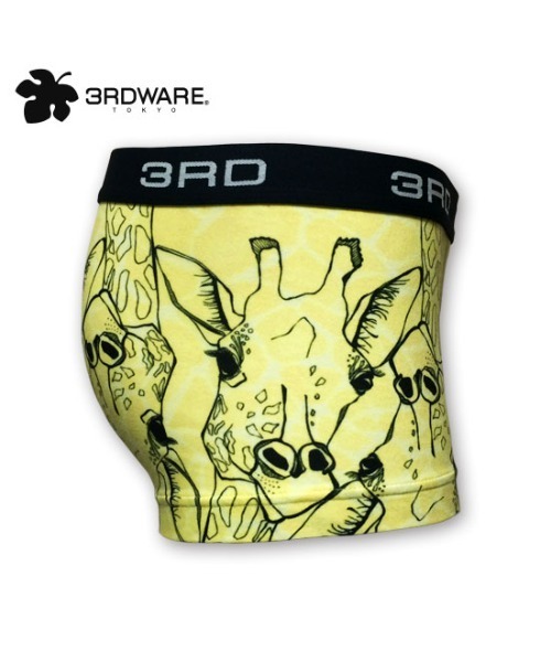 3RDWARE（サードウェア）の「【3RDWARE】215102302 repeat giraffes（ボクサーパンツ）」 - WEAR