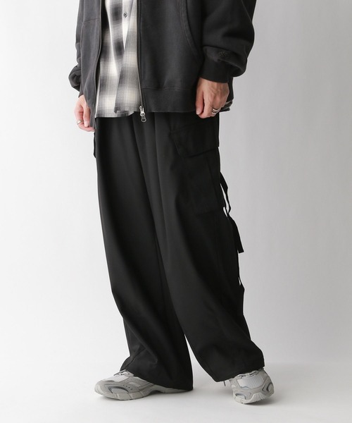 RAGEBLUE（レイジブルー）の「TRストレッチ/バギーカーゴパンツ/ピンストライプワイドパンツ（スラックス）」 - WEAR