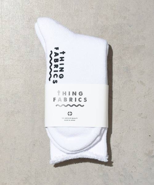 THING FABRICS（シングファブリックス）の「"THING FABRICS" TF Organic Heather Pile Crew ...