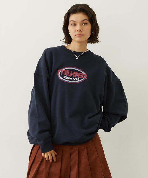 MILKFED.（ミルクフェド）の「CIRCLE LOGO SWEAT TOP（スウェット）」 - WEAR