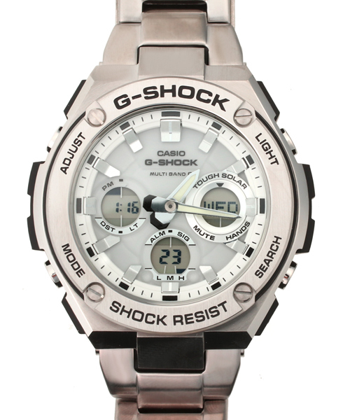 G-SHOCK（ジーショック）の「CASIO / G-SHOCK / GST-W110D-7AJF / G-STEEL（アナログ腕時計）」 - WEAR