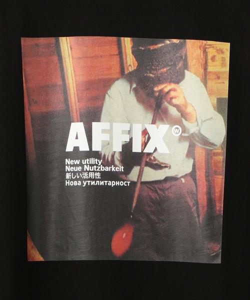 AFFIX（表示禁止）（アフィックス）の「AFFIX（アフィックス）L/S RADIO TEE（Tシャツ/カットソー）」 - WEAR