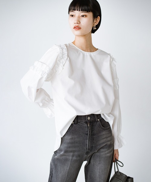 【ブランド古着】【que made me】長袖ブラウス（シャツ/ブラウス）｜haco!（ハコ）のファッション通販 - ZOZOUSED