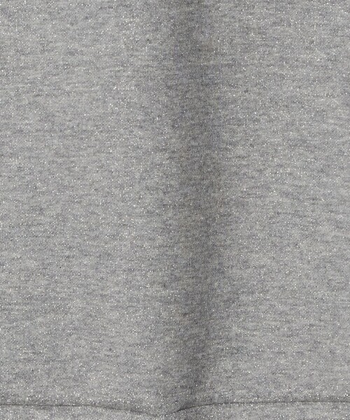 セール】ポリエステルコットンブレンド ラメダンボール プルオーバー