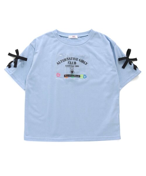 ALGY（アルジー）の「ハートリングレースアップT（Tシャツ/カットソー）」 - WEAR