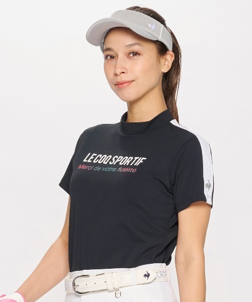 【30th】モックネック半袖シャツ（Tシャツ/カットソー）｜le coq sportif GOLF（ルコックスポルティフゴルフ）のファッション通販 - ZOZOTOWN