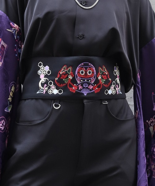 REZEN（リゼン）の「和ネオン刺繍帯ベルト（ベルト）」 - WEAR