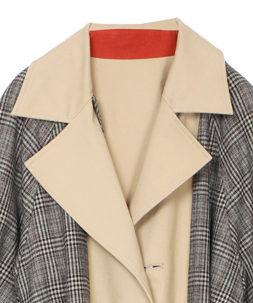 AMERI（アメリ）の「REVERSIBLE TRENCH COAT（トレンチコート）」 - WEAR