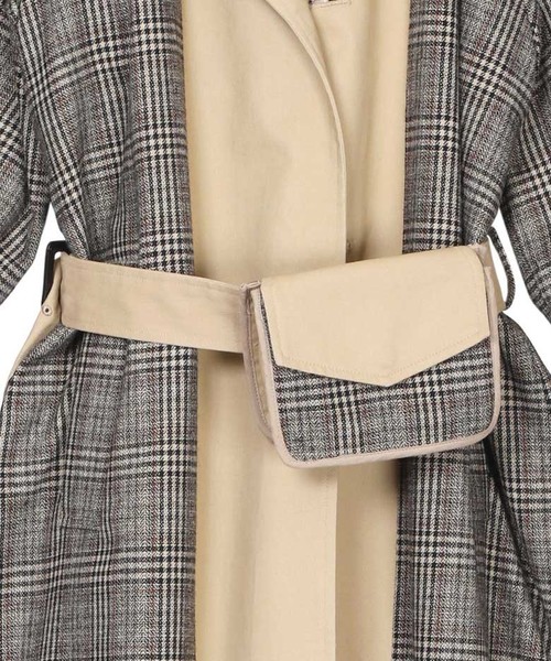 AMERI（アメリ）の「REVERSIBLE TRENCH COAT（トレンチコート）」 - WEAR