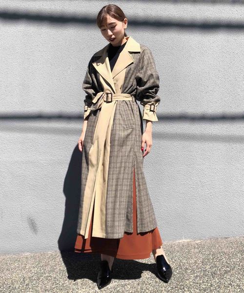 AMERI（アメリ）の「REVERSIBLE TRENCH COAT（トレンチコート）」 - WEAR