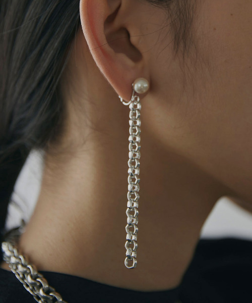 AMERI（アメリ）の「PEARL EARRING SET EAR CUFF（イヤリング）」 - WEAR