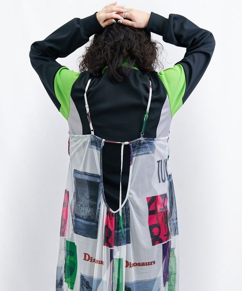 MIDVEIN（ミッドヴェイン）の「print cami volume OP（ワンピース）」 - WEAR