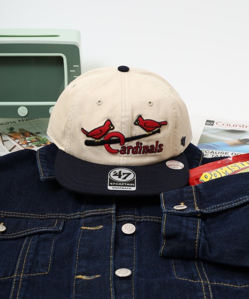 '47（フォーティーセブン）の「MLB公認 ’47BRAND CAPTAIN キャプテン ベースボールキャップ（キャップ）」 - WEAR