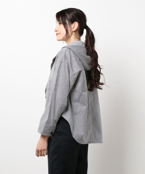 Rewde（ルゥデ）の「コットンツイルストライプジャケット（1S16-2145）（その他アウター）」 - WEAR