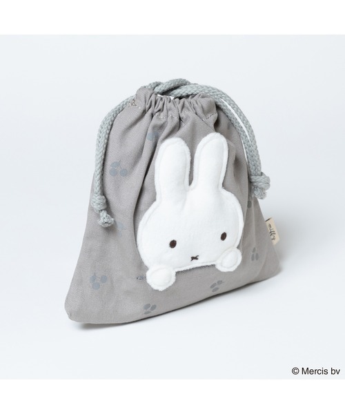 MIFFY CHERRY APPLIQUE 巾着（ポーチ）｜Dick Bruna（ディックブルーナ）のファッション通販 - ZOZOTOWN
