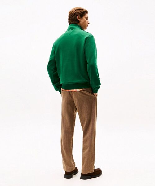 セール】ギフティングフレンチリブ1/4ジッププルオーバー（スウェット